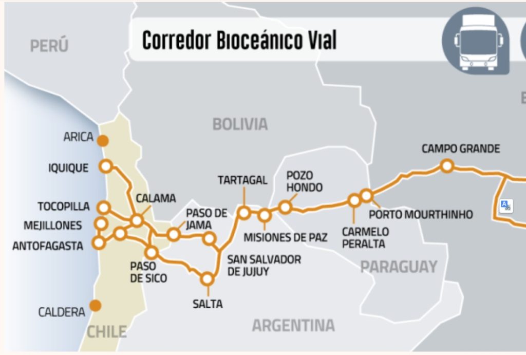 El Corredor Bioceánico: la obra que conecta el Atlántico con el ...